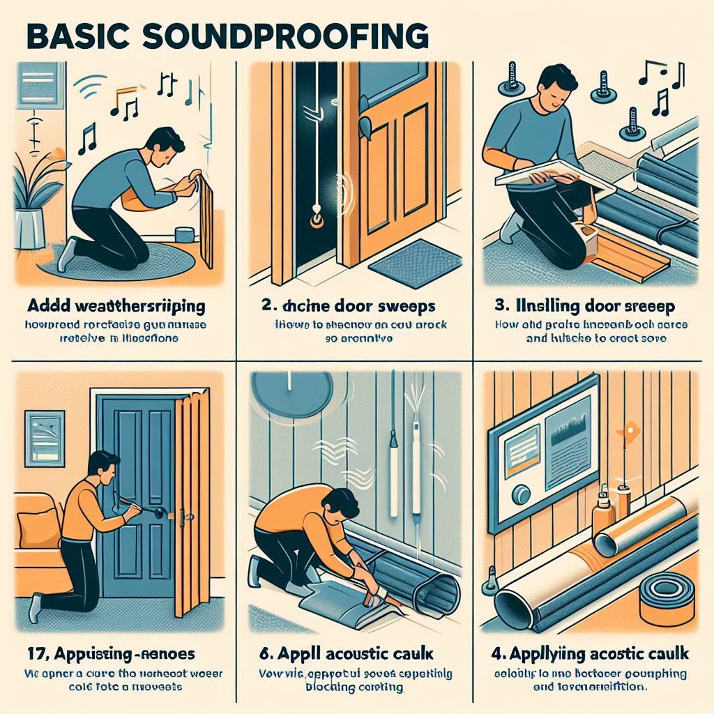how to soundproof a door